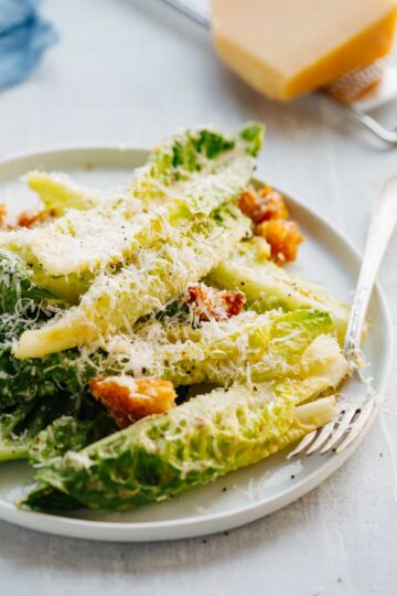 Traditional Caesar Salad (Tableside) - Coley Cooks