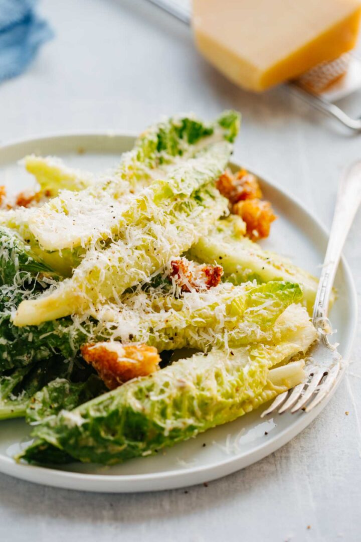 Traditional Caesar Salad (Tableside) - Coley Cooks