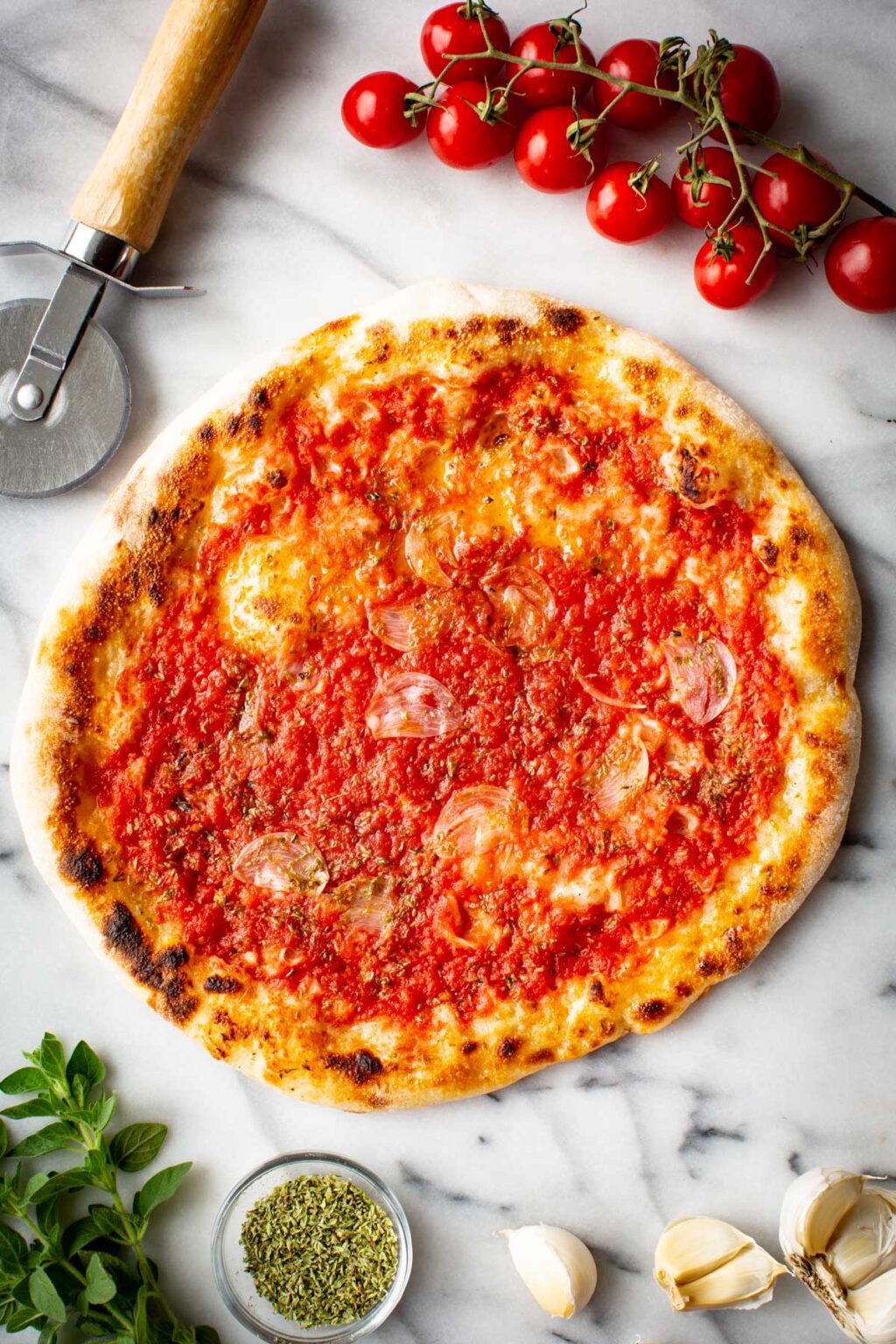 Pizza Marinara Recipe (Classic Neapolitan Style) - Coley Cooks