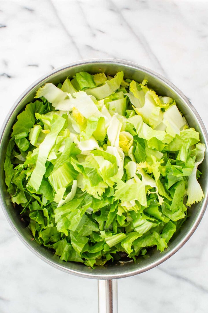 Escarole and Beans with Italian Sausage - Coley Cooks